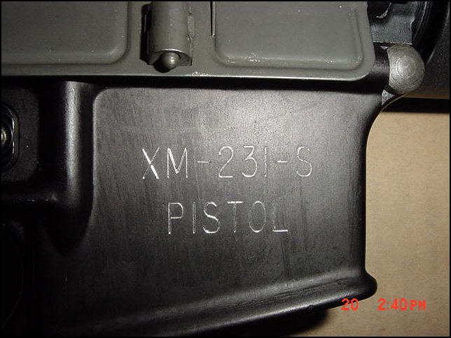 Gunsmoke Enterprise Gunsmoke Ent. Xm231 .223 Cal. Pistol For Sale at ...